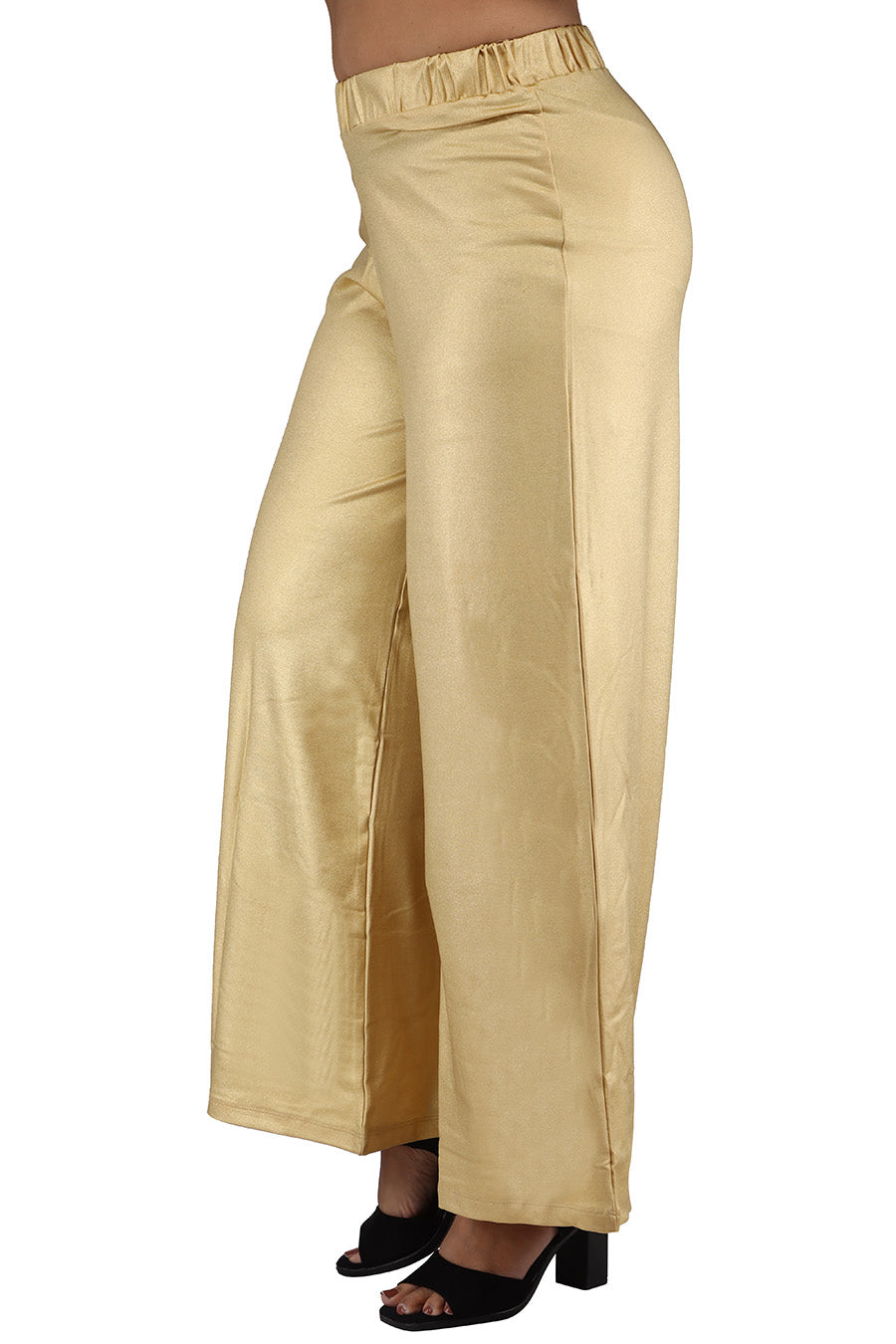 Sparkling Shimmer Palazzo Pants | Glamorous & Stylish – Comfort Lady ...